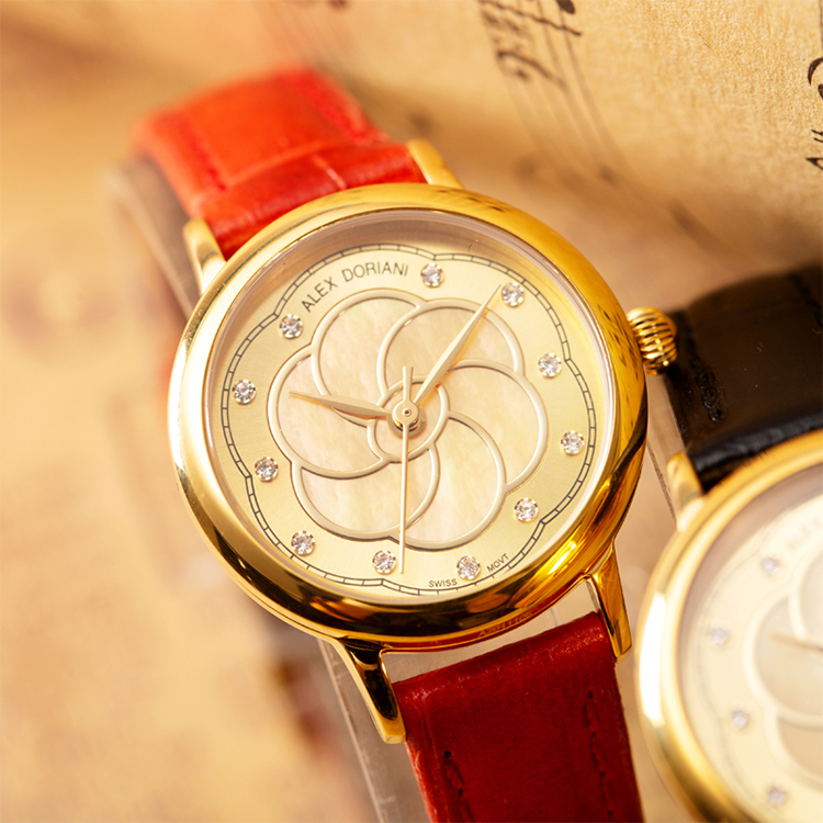 ALEXDORIANI花悦绽放女士金表_Alex Doriani